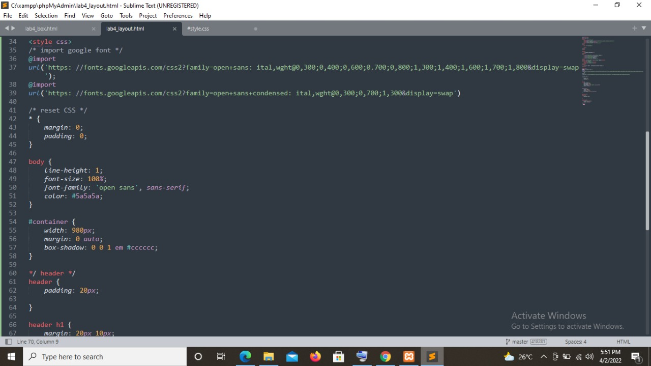 GitHub - FAKHRUDINnizar/Lab4Web