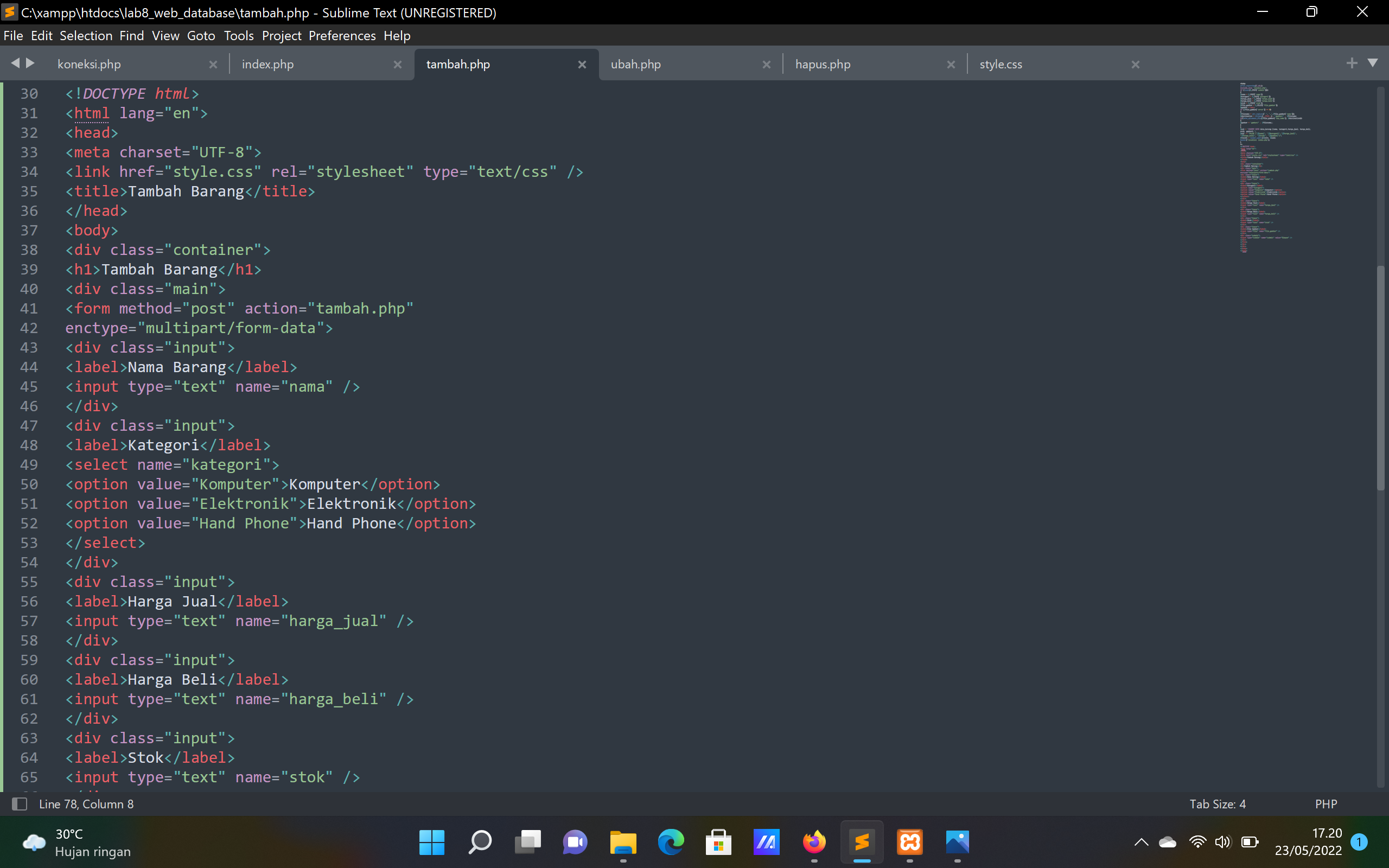 GitHub - FAKHRUDINnizar/Lab8Web