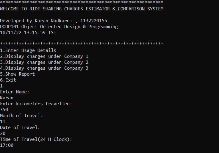 GitHub - Karan-Nadkarni/Ride-Sharing-Charges-Estimator-Comparison-System: A simple Java ...