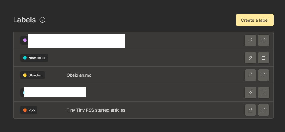 Issue: Web: Cannot change Label description · Issue #2934 · omnivore-app/omnivore · GitHub