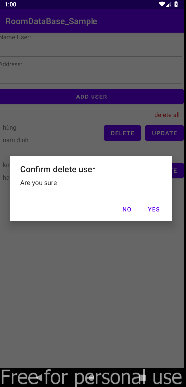GitHub - HungTk3110/RoomDatabase_Sample