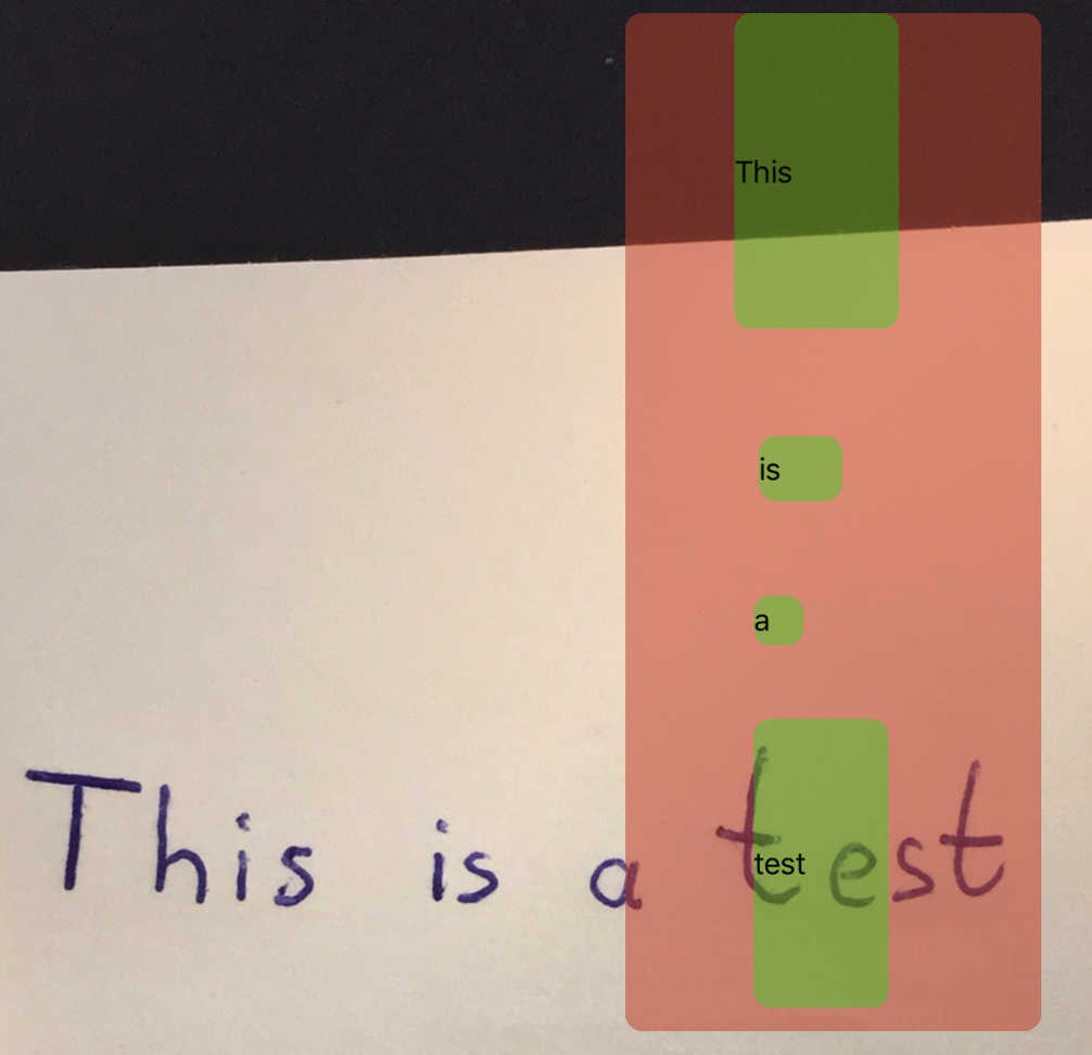 [iOS][Text Recognition - MLVision] [SOLVED] Text recognition labels are misplaced in different ...
