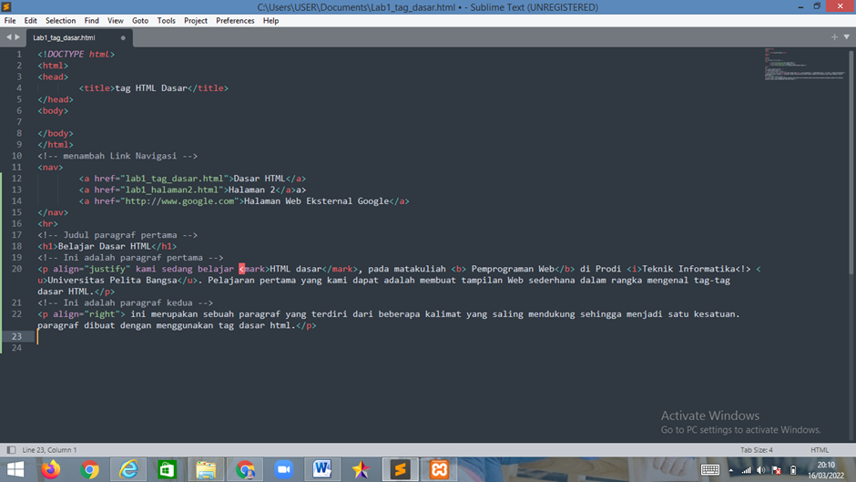GitHub - Nurjanah25/Lab1Web