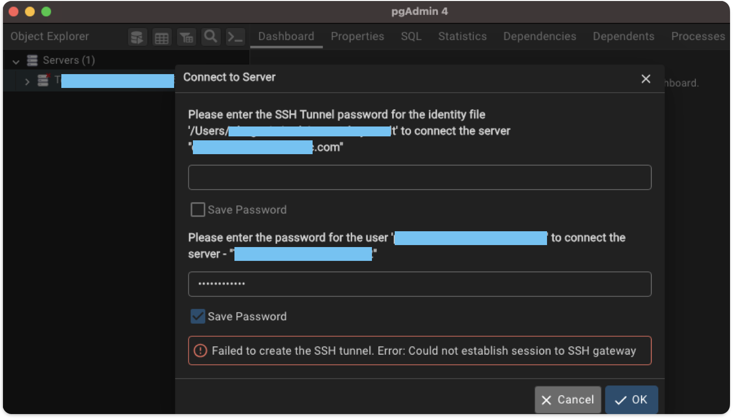 Cannot establish session with SSH Gateway - using identity file - keys created with ED25519 alg ...