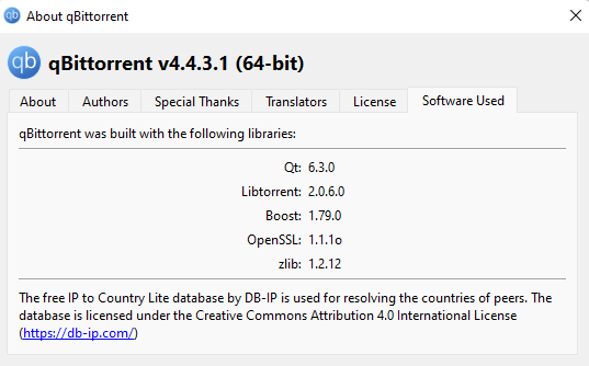 4.4.3.1 freezes when trying to change settings even after deleting appdata/roaming/qbittorrent ...