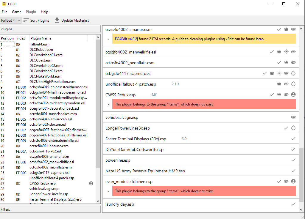 Default Groups Missing · Issue 1723 · Lootloot · Github 