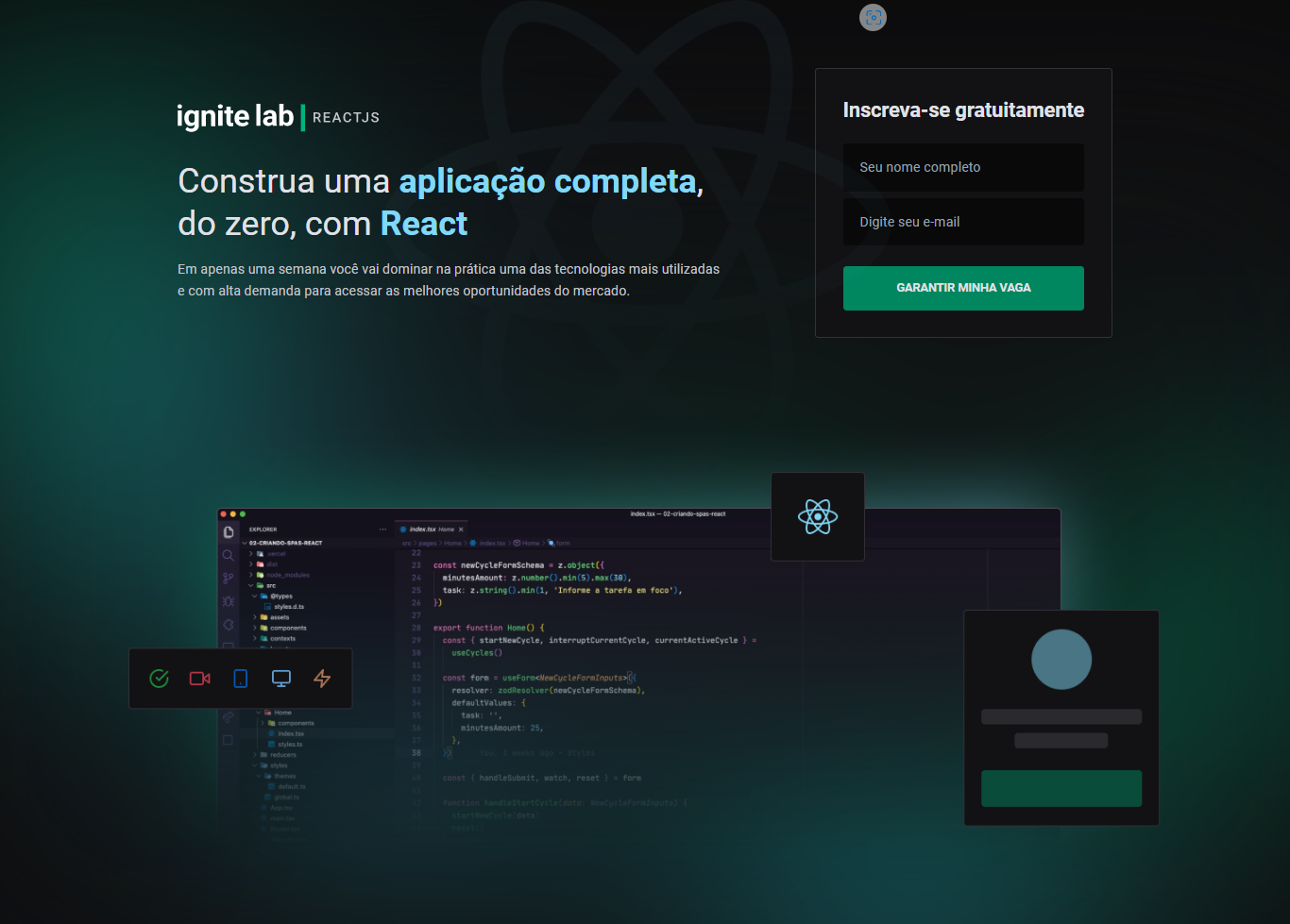 GitHub - Alexander-Fonseca/IgniteLab-react.js-Site_cursos_online: Plataforma de estudos ...