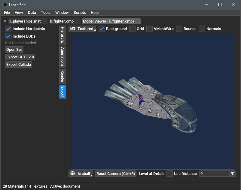 Collada export crashing on VMeshWire export · Issue #130 · Librelancer/Librelancer · GitHub
