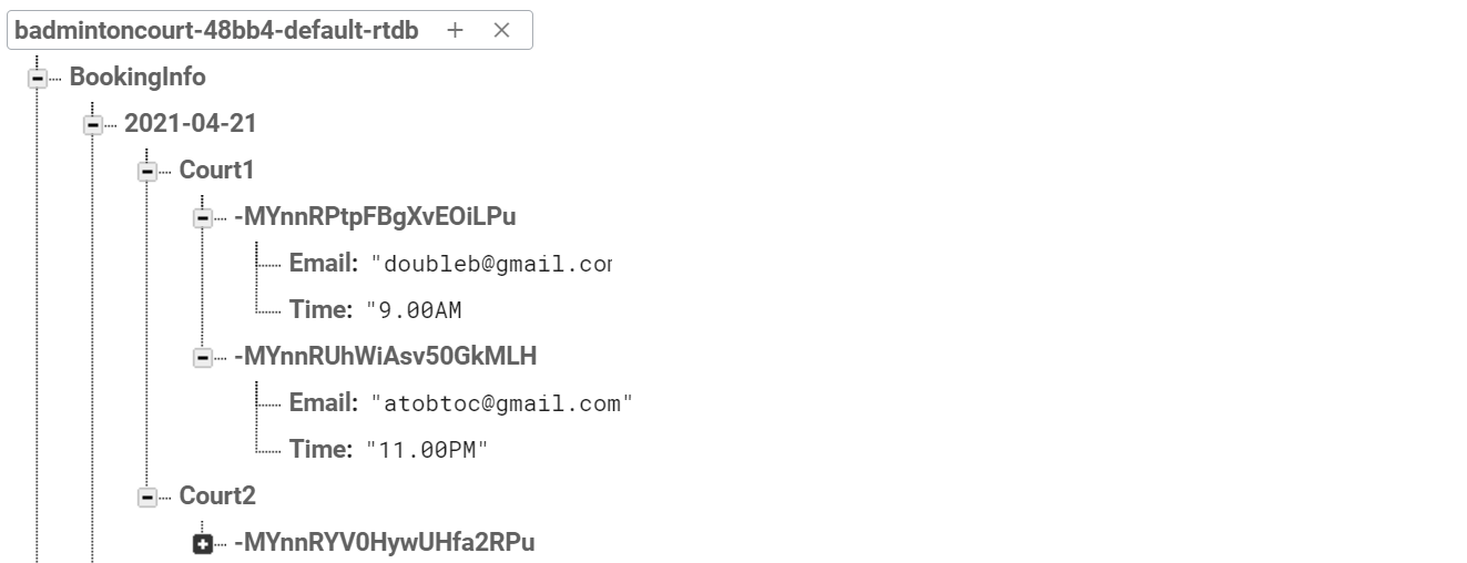 GitHub - vernice-chow/badminton-court-management