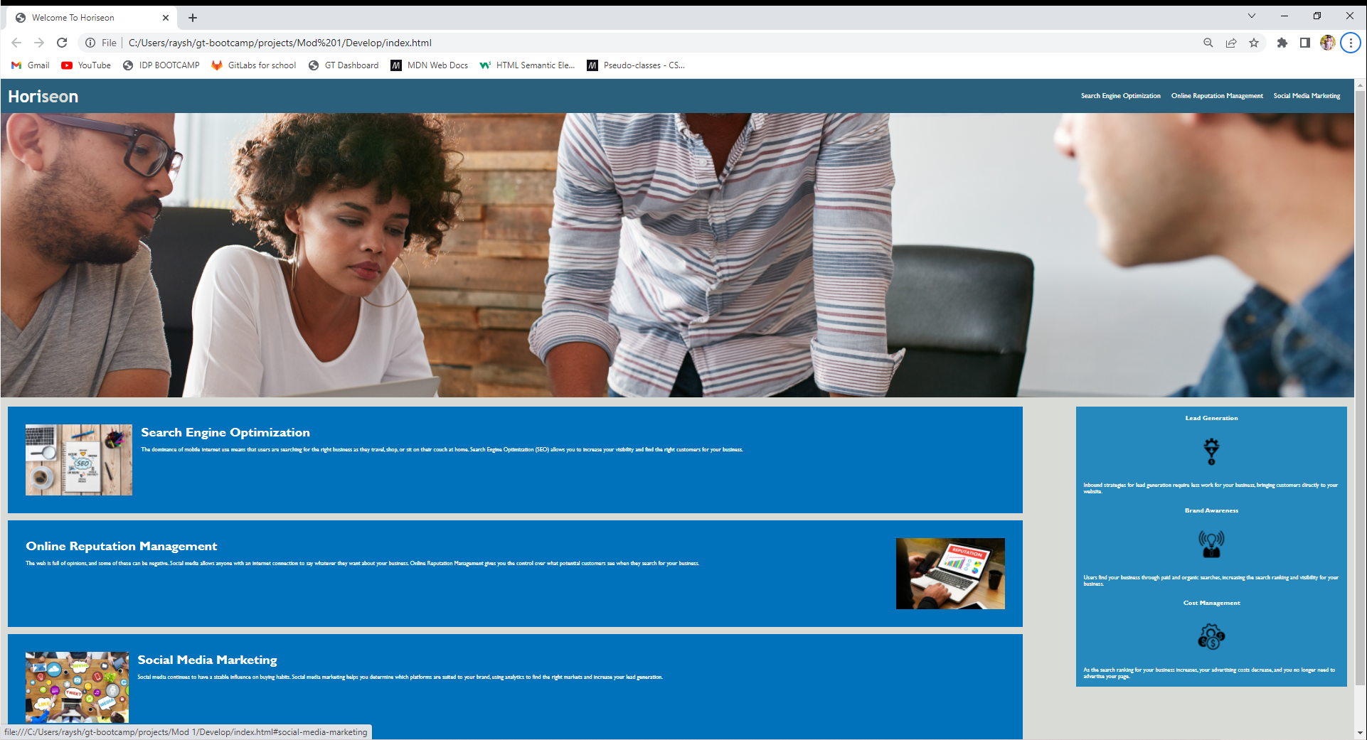 GitHub - Rayshun03/Horiseon-Code: Horiseon