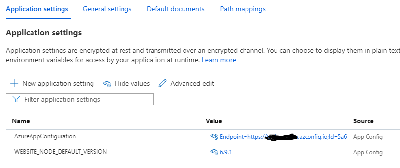Enable Application Insights not working · Issue #392 · Azure/AppConfiguration · GitHub