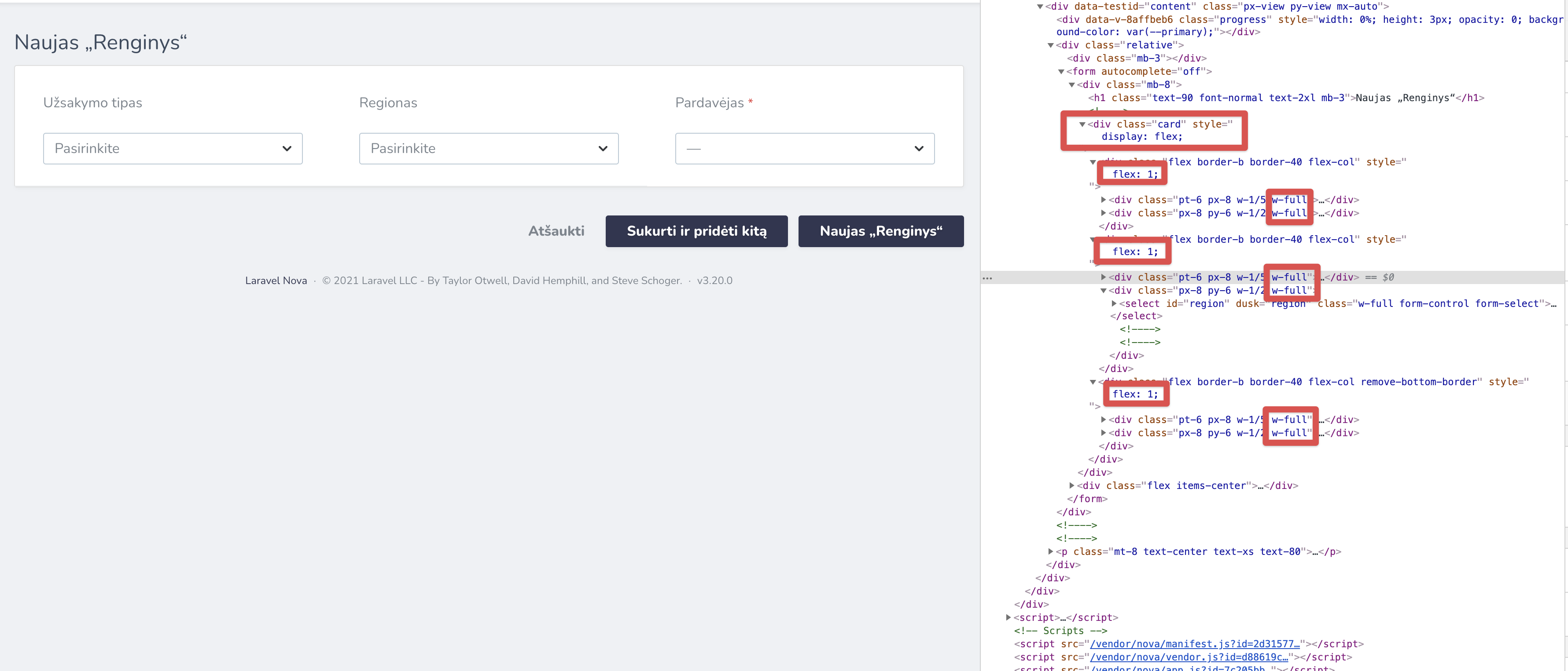 Grouping Fields In 1 Row · Issue 3192 · Laravelnova Issues · Github