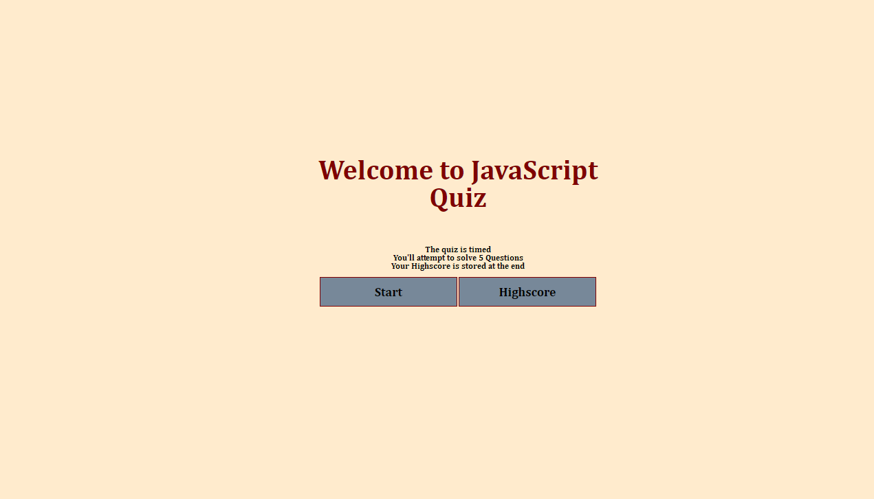 GitHub - JVelezFD/Quiz: A Quiz to test your javascript knowledge