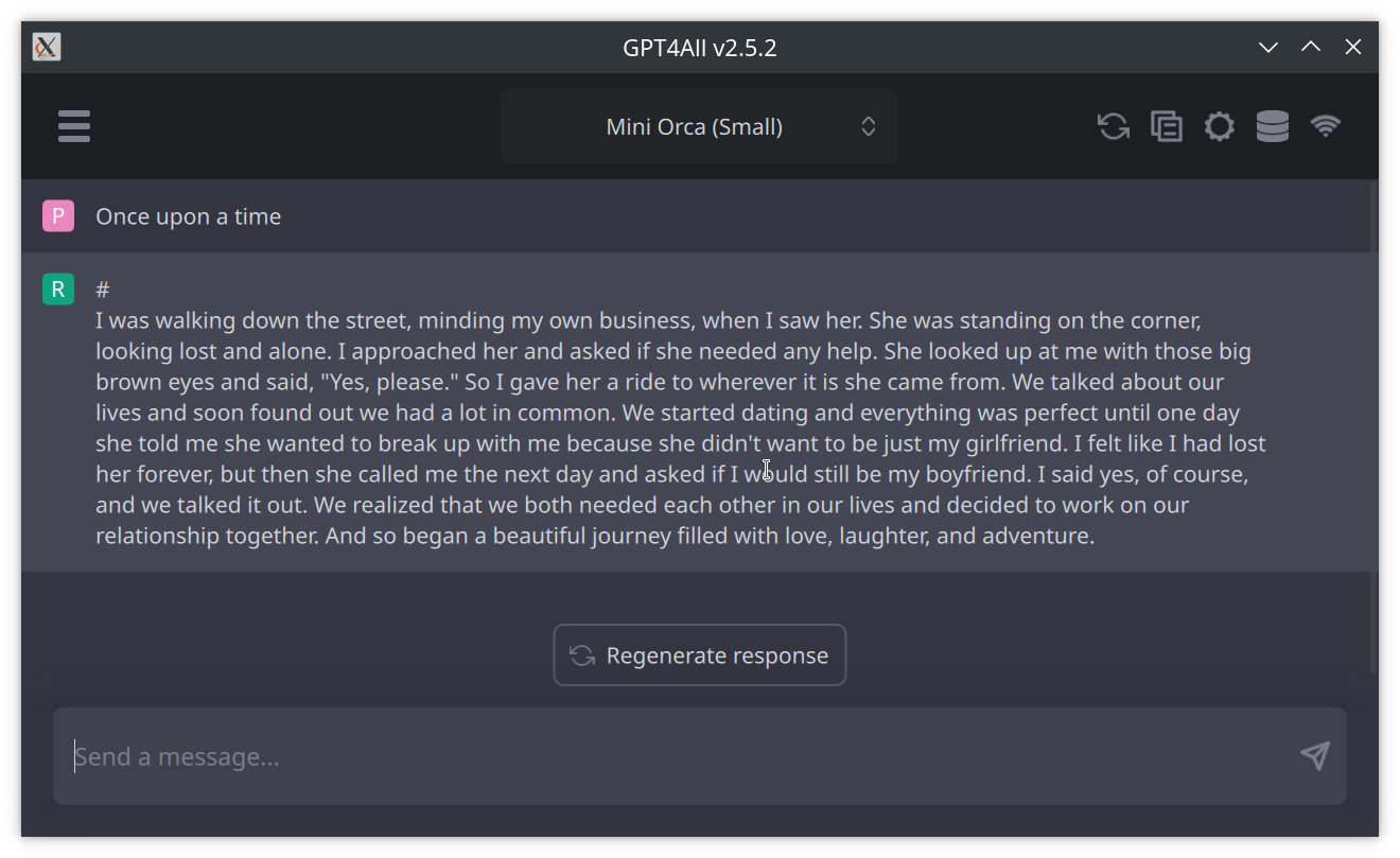 Problem with first characters with Vulkan backend and Mini Orca (Small) and inconsistent ...