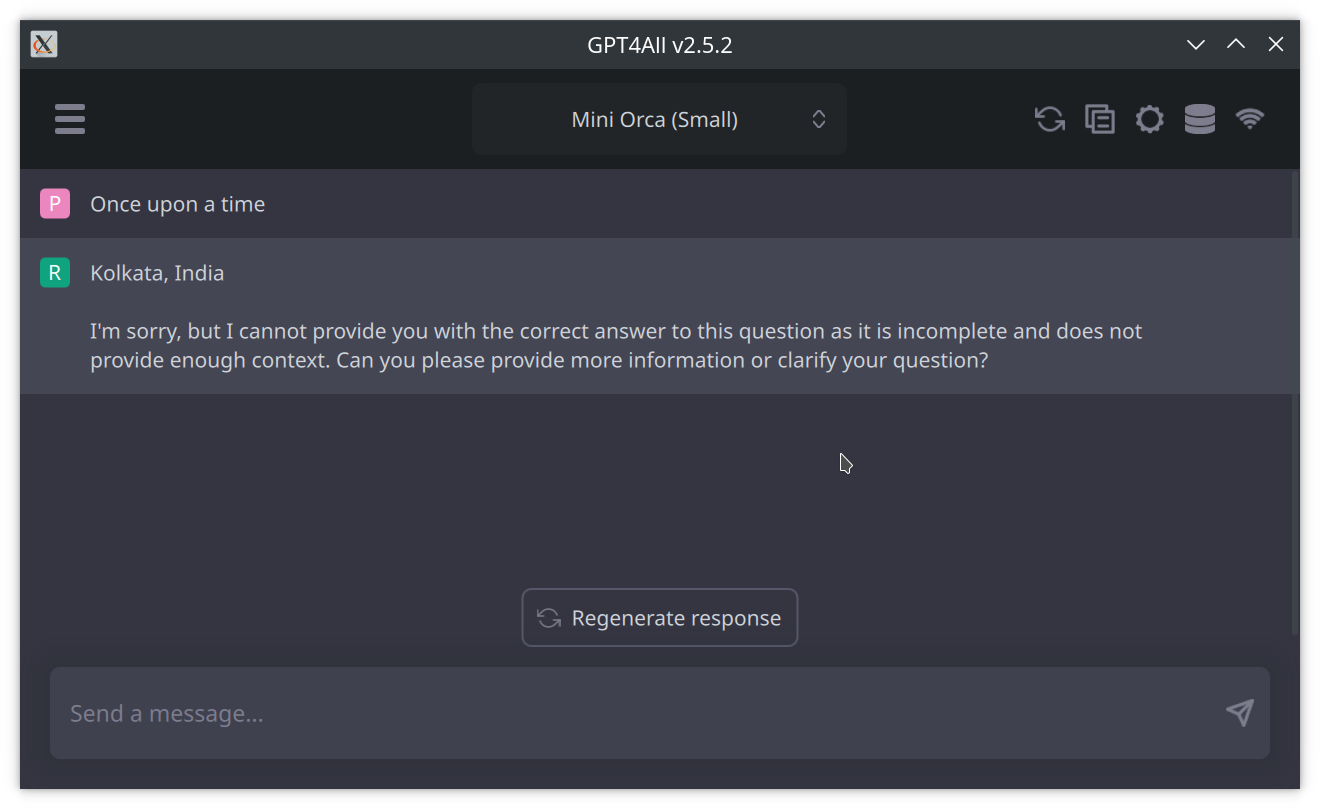 Problem with first characters with Vulkan backend and Mini Orca (Small ...