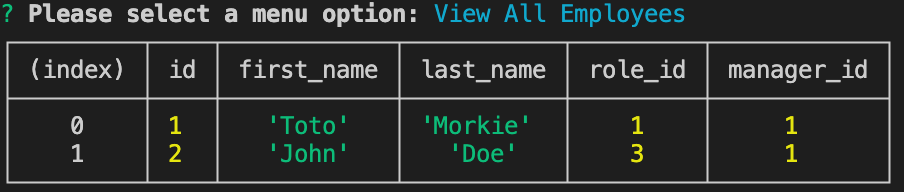 GitHub - robpduo/Employee-Tracker