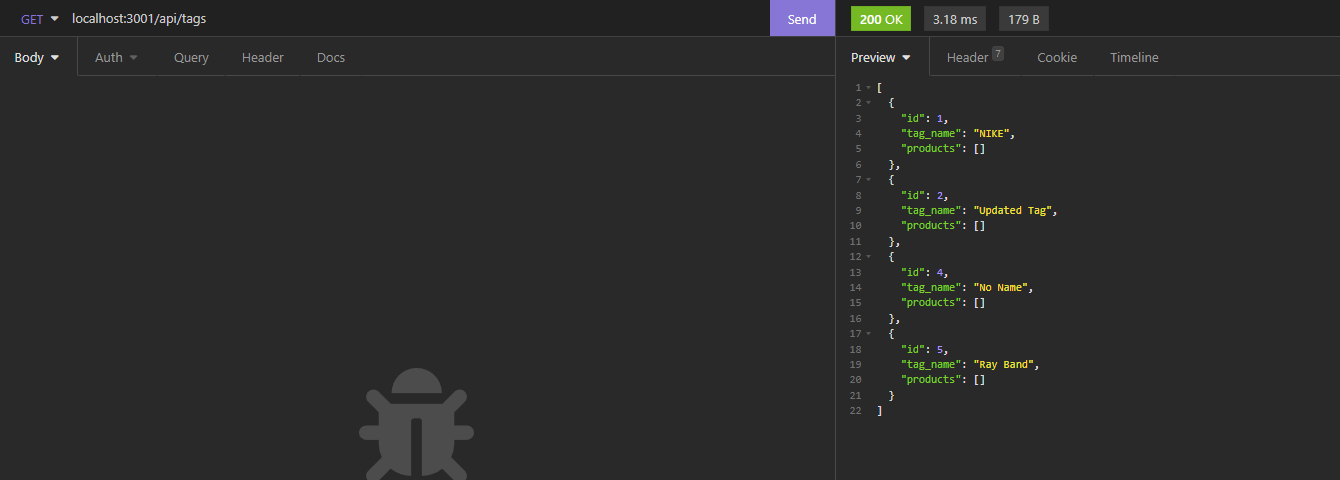 GitHub - robpduo/E-Commerce-Back-End