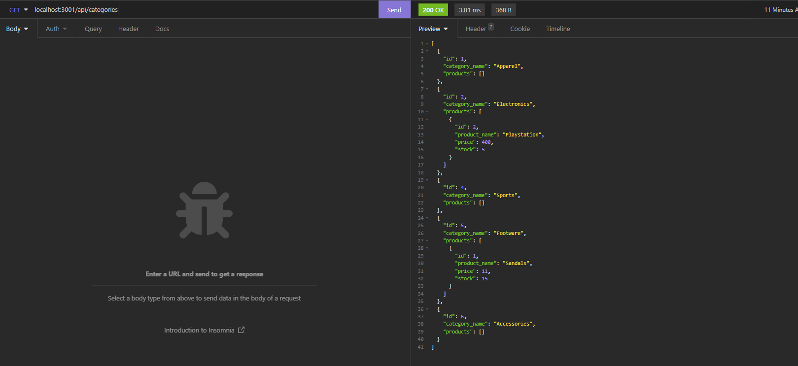 GitHub - robpduo/E-Commerce-Back-End