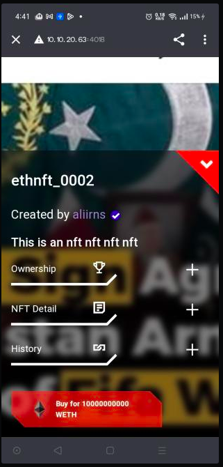 Big Dipper Link for NFT Mobile Purchase Not Working As Expected on Android & iOS Production Env ...