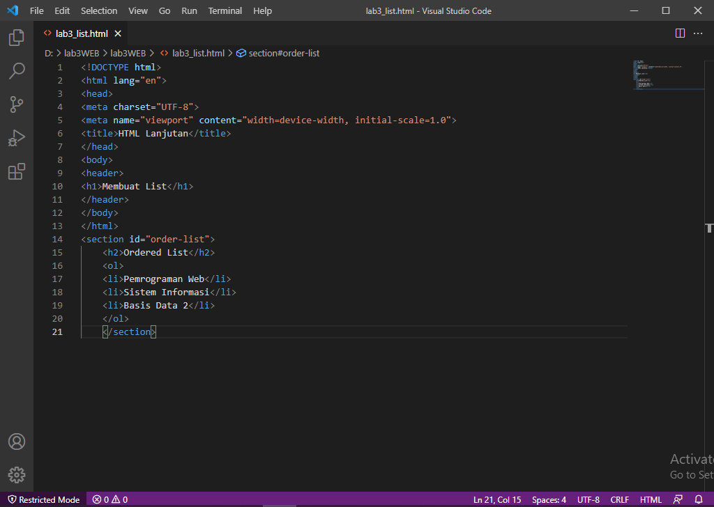 GitHub - rinoatibaman/lab3WEB
