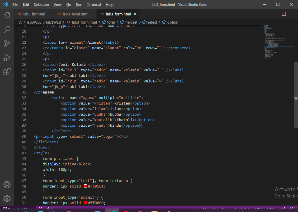 Github Rinoatibaman Lab3web