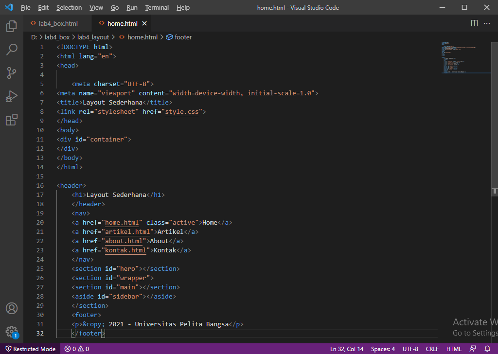 GitHub - rinoatibaman/lab4WE4