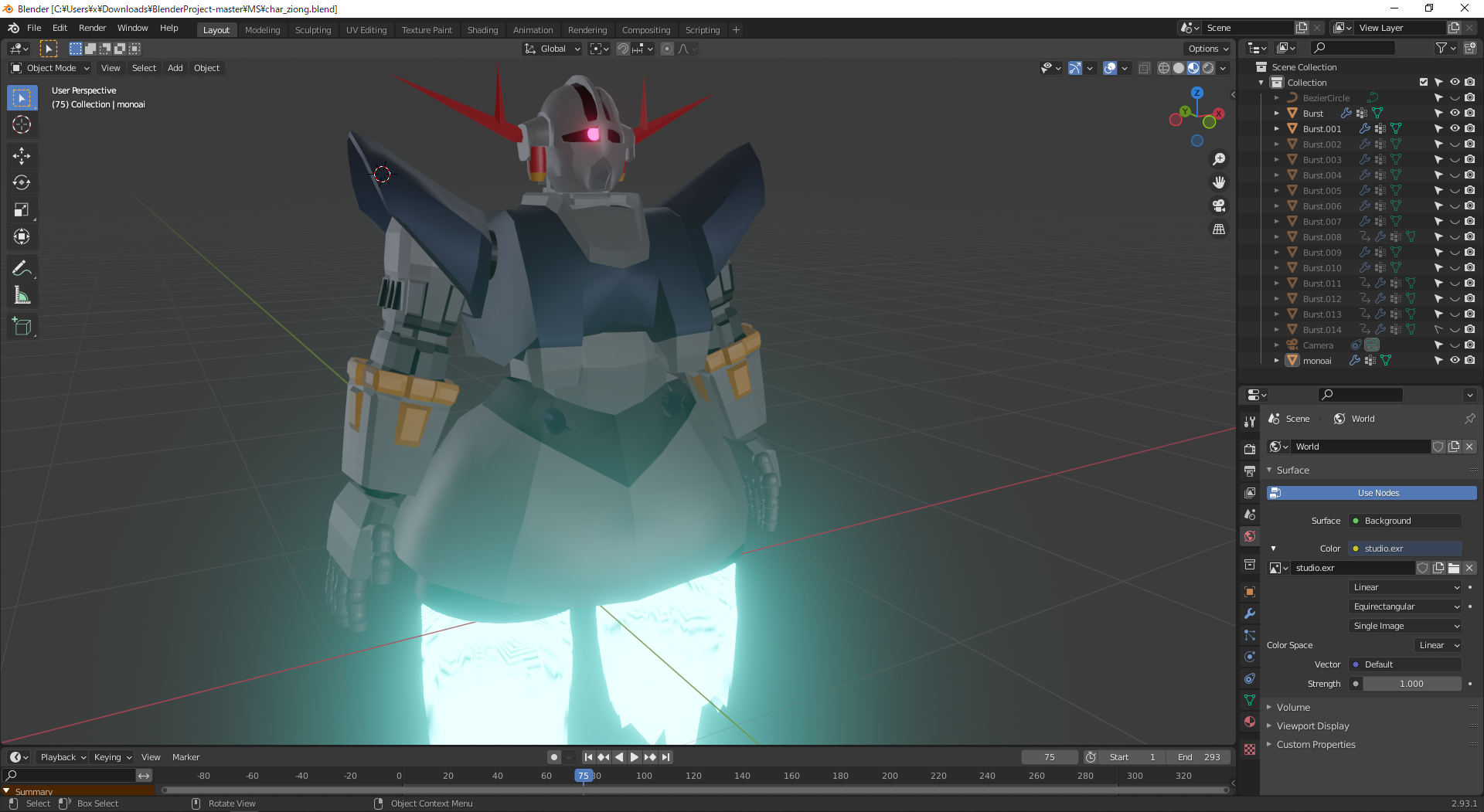 GitHub - kxkx5150/Blender-Projects: Blender で作成