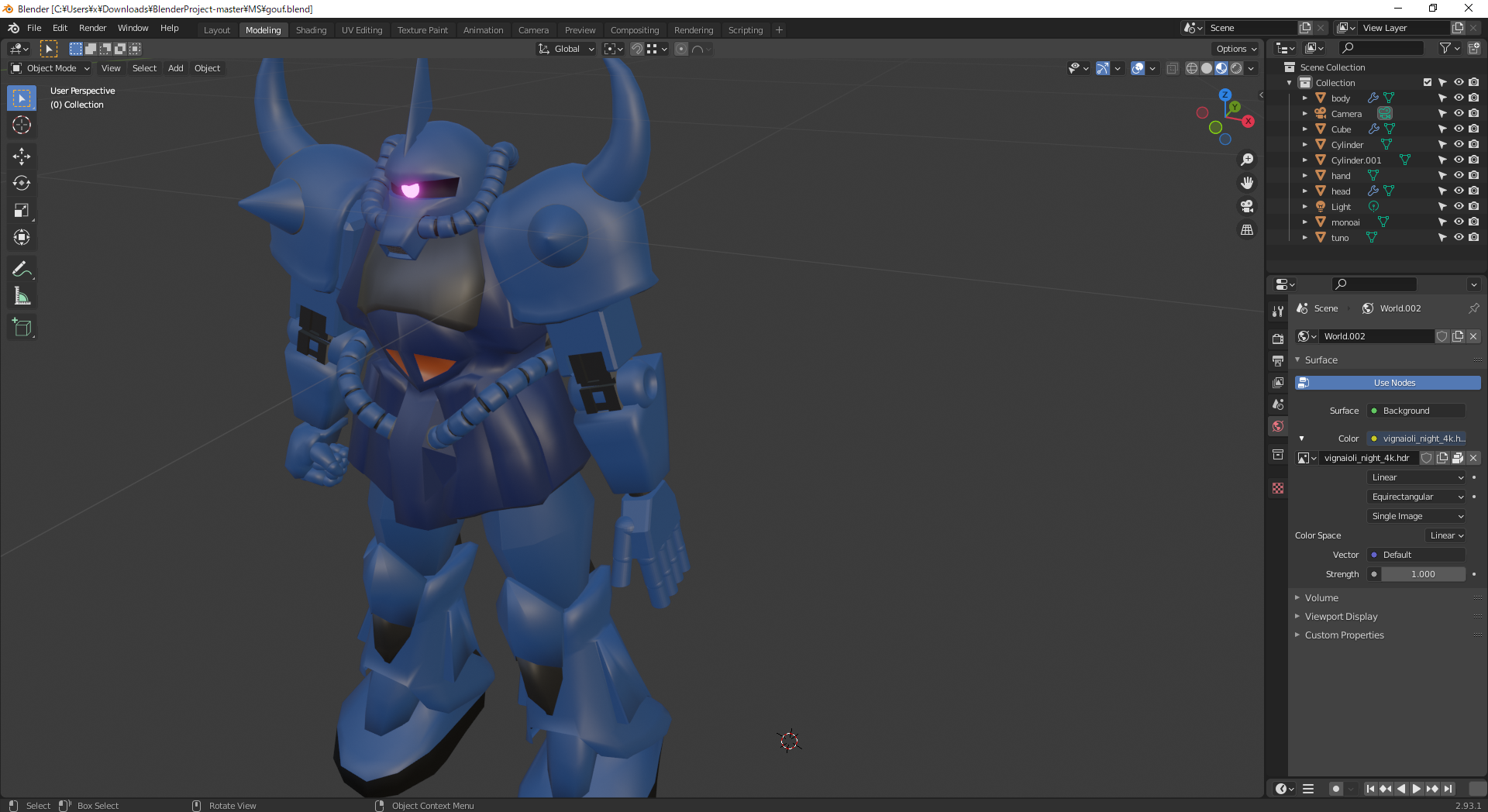 GitHub - kxkx5150/Blender-Projects: Blender で作成