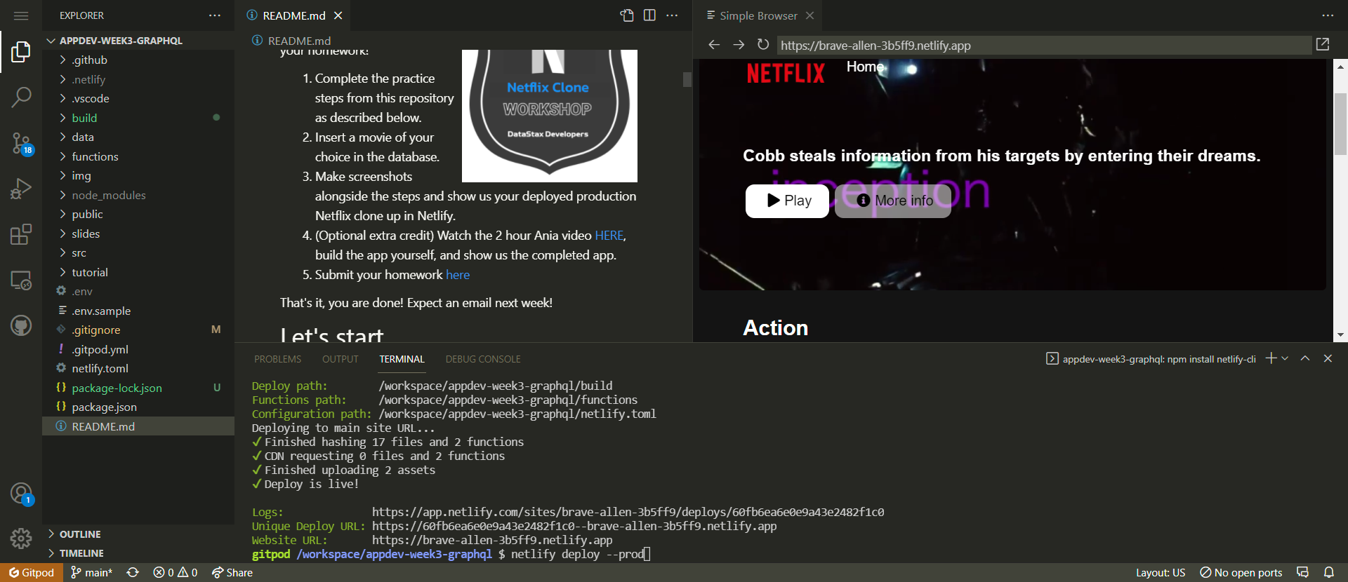 [HW] Cira Foster · Issue #424 · datastaxdevs/workshop-graphql-netflix · GitHub