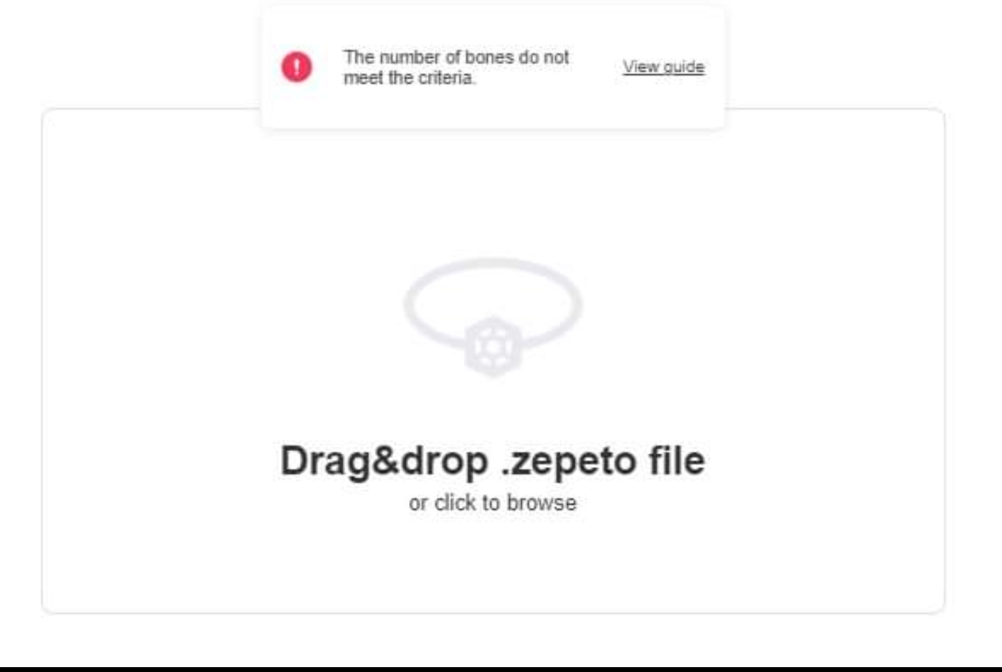 I get this error when uploading · naverz zepeto-studio-kor · Discussion ...
