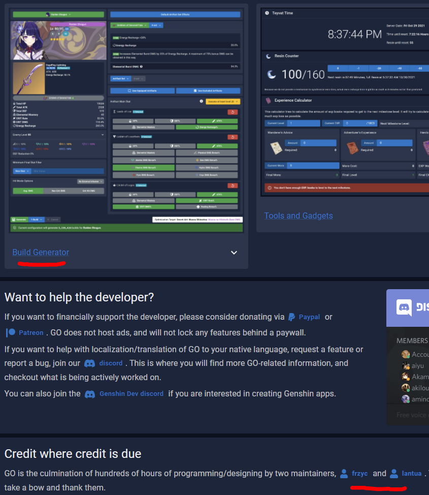 Genshin Optimizer index page has broken link to old build page · Issue #302 · frzyc/genshin ...