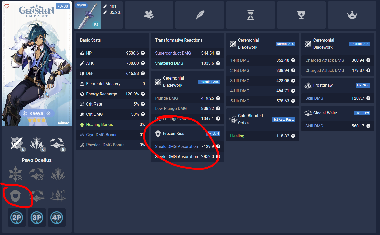 Kaeya C4 showing even when not enabled · Issue #584 · frzyc/genshin-optimizer · GitHub
