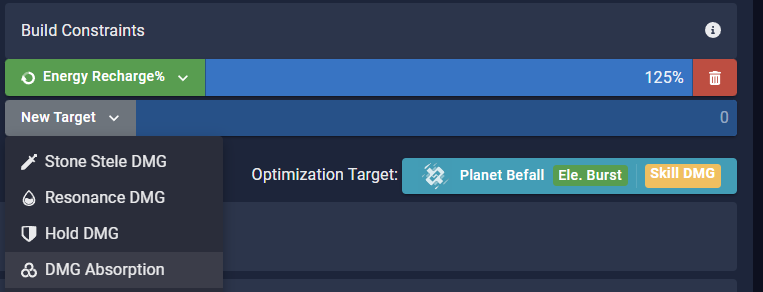 Allow setting another Optimization Target as a Graph Axis and Build Constraint · Issue #586 ...