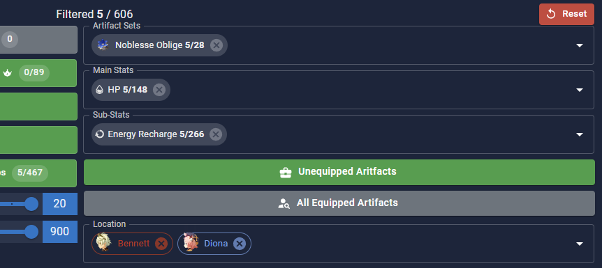 Artifact Equipped/Inventory logic · Issue #899 · frzyc/genshin-optimizer · GitHub