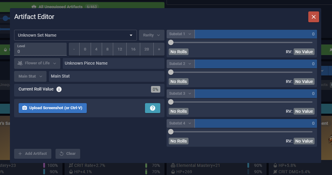 Standardize UI design · Issue #1059 · frzyc/genshin-optimizer · GitHub