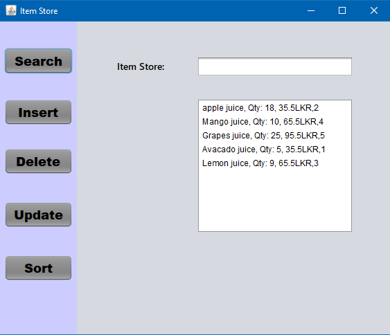 GitHub - Ishini0818/Juice-Bar-Management-System