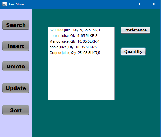 GitHub - Ishini0818/Juice-Bar-Management-System