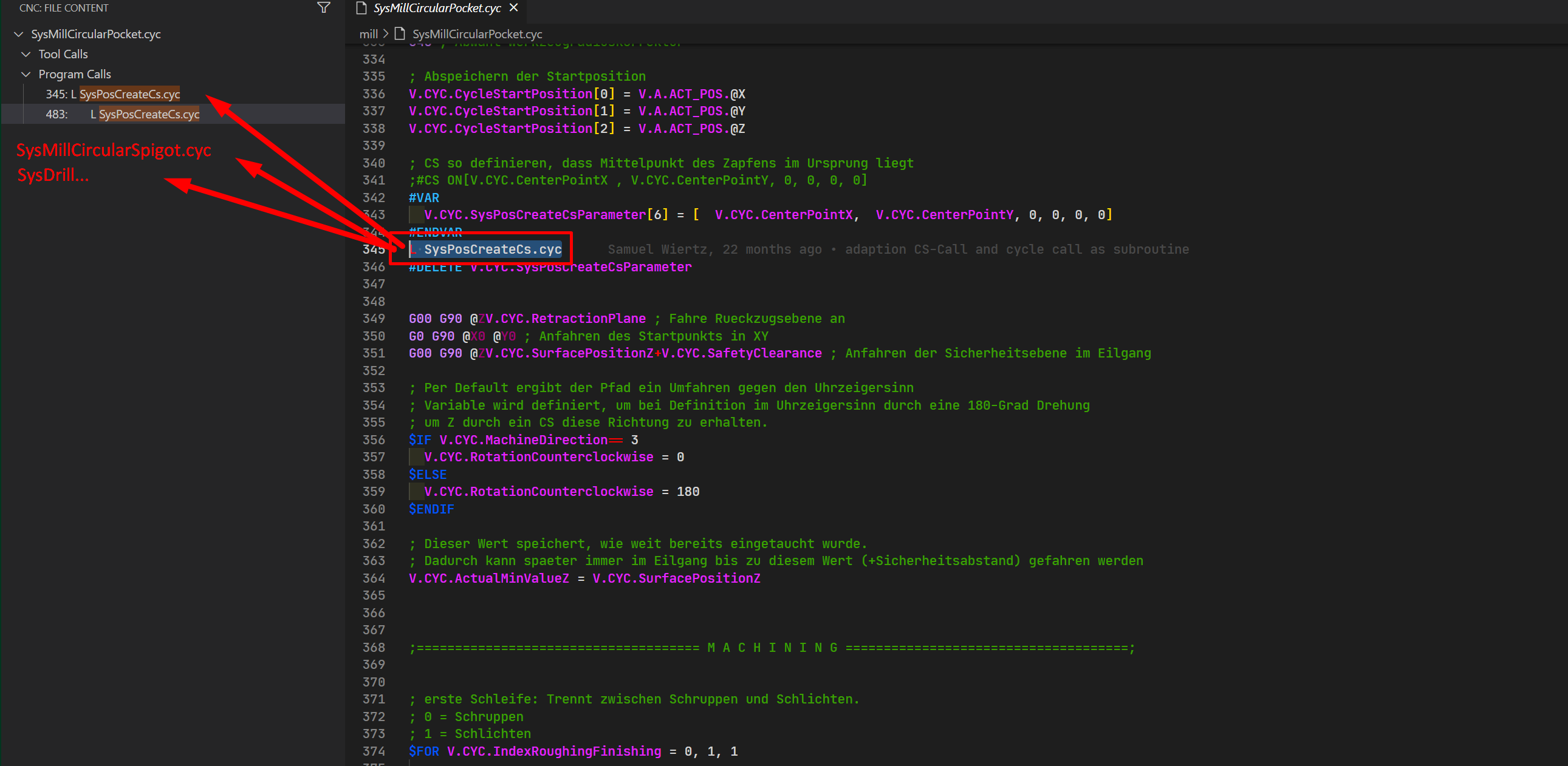 feature request for Go to reference · Issue #111 · isg-stuttgart/vscode-isg-cnc · GitHub