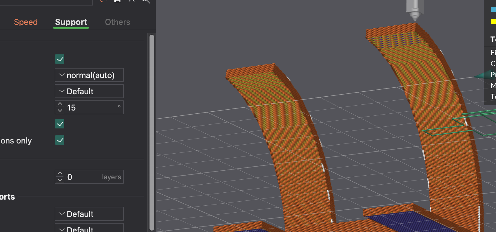 Overhang detection deactivated with active supports. · Issue #393 ...