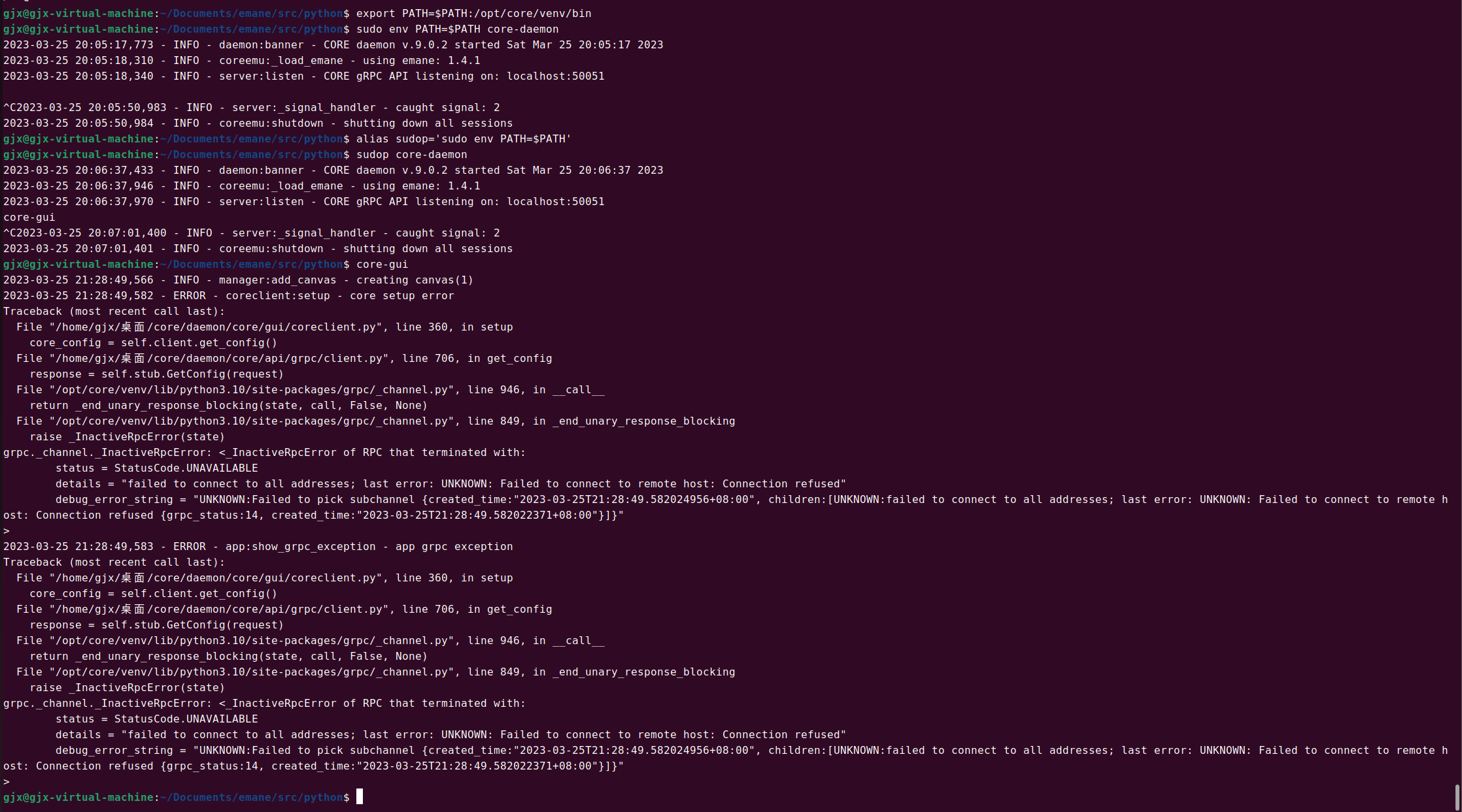 [BUG]About new service · Issue #776 · coreemu/core · GitHub