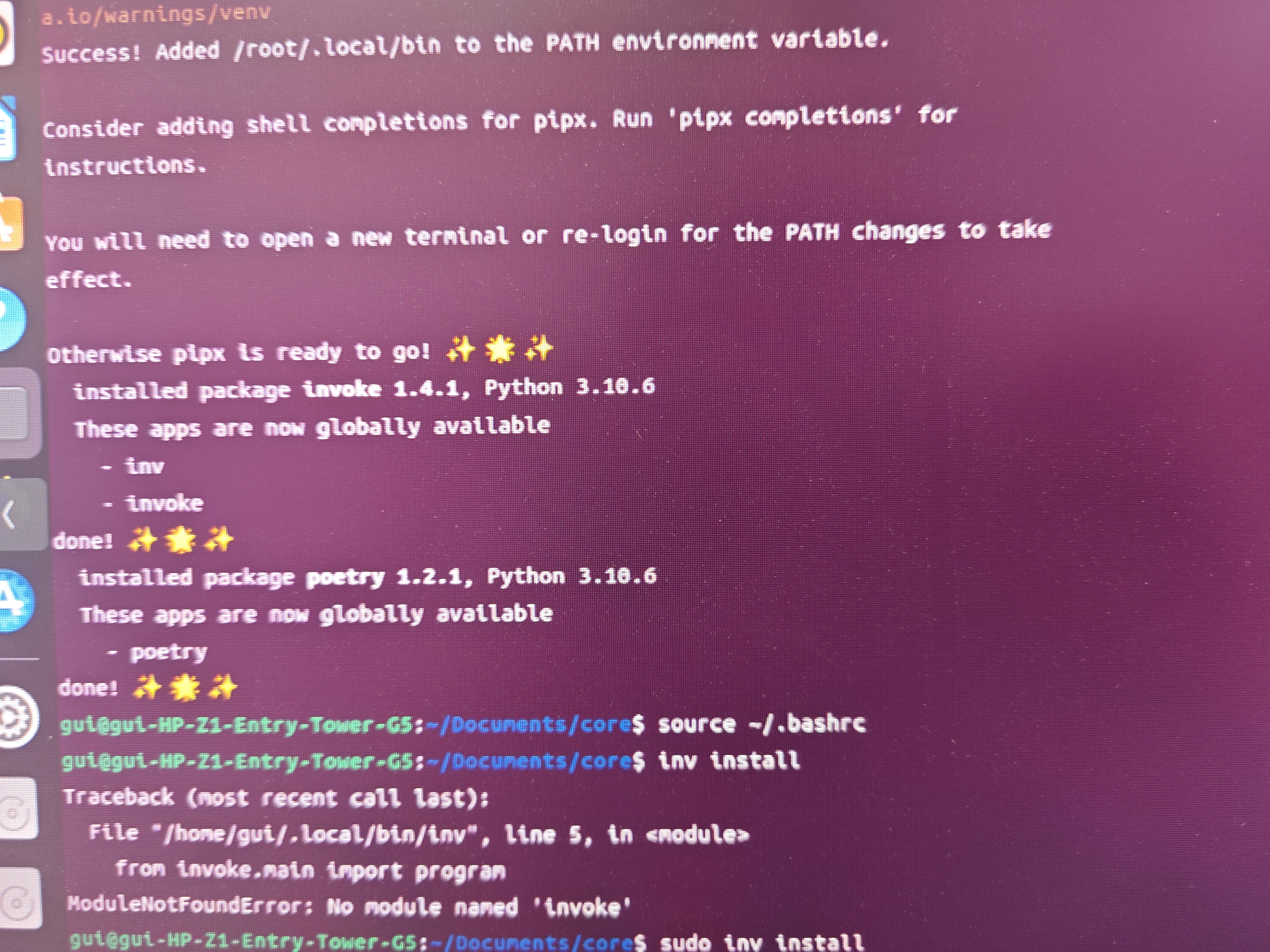 [BUG]About installation · Issue #777 · coreemu/core · GitHub