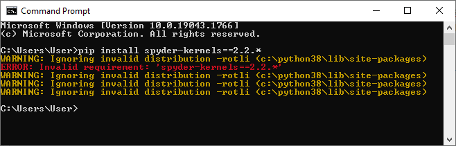 Minor Format Issue With The Spyder Kernel Message In The Ipython Console · Issue 18373 · Spyder 
