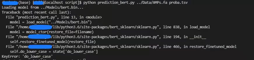 Unable to load bert.bin model · Issue #1 · mayuefine/c_AMPs-prediction · GitHub