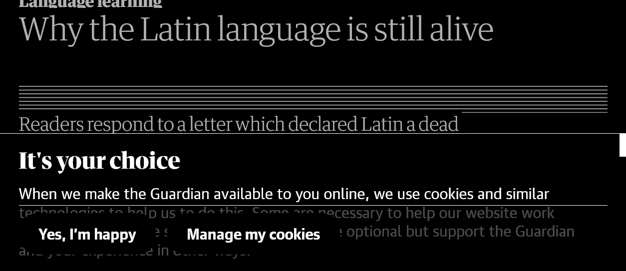theguardian.com cookie warning · Issue #13565 · easylist/easylist · GitHub