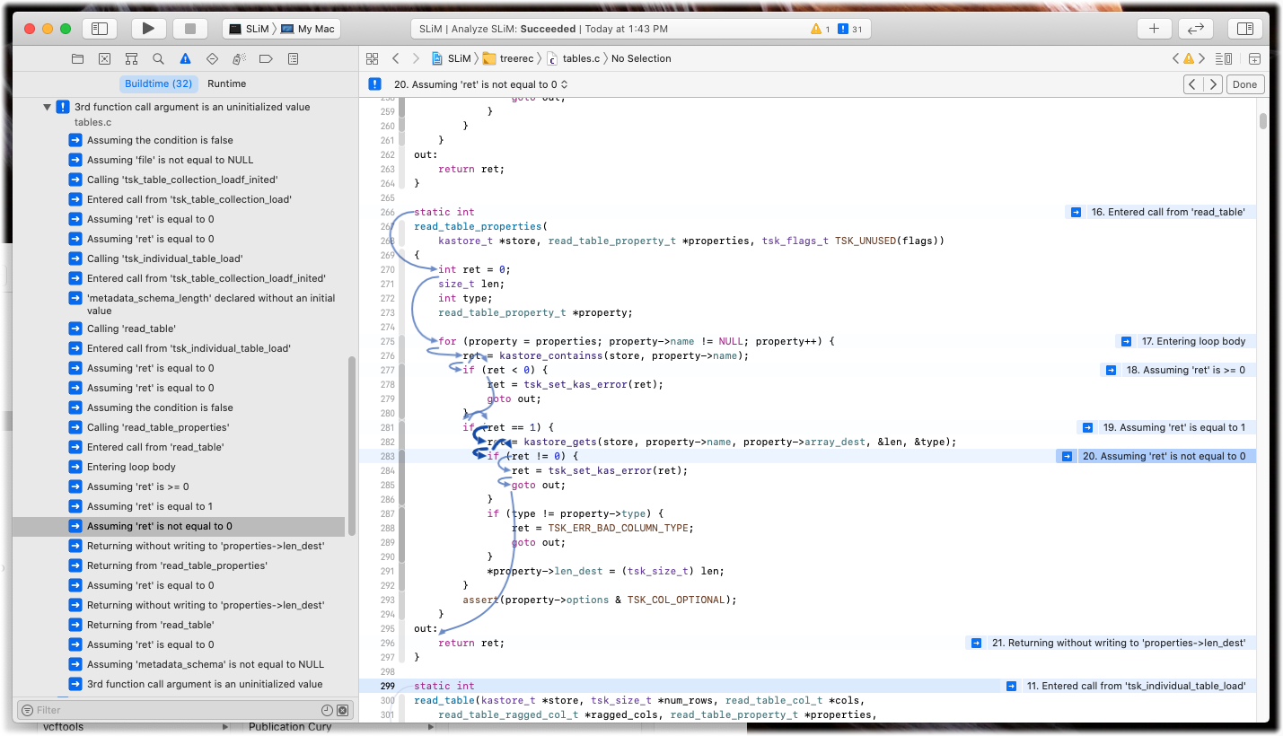 Static Analyzer Issues For Tskit · Issue 1930 · Tskit Devtskit · Github