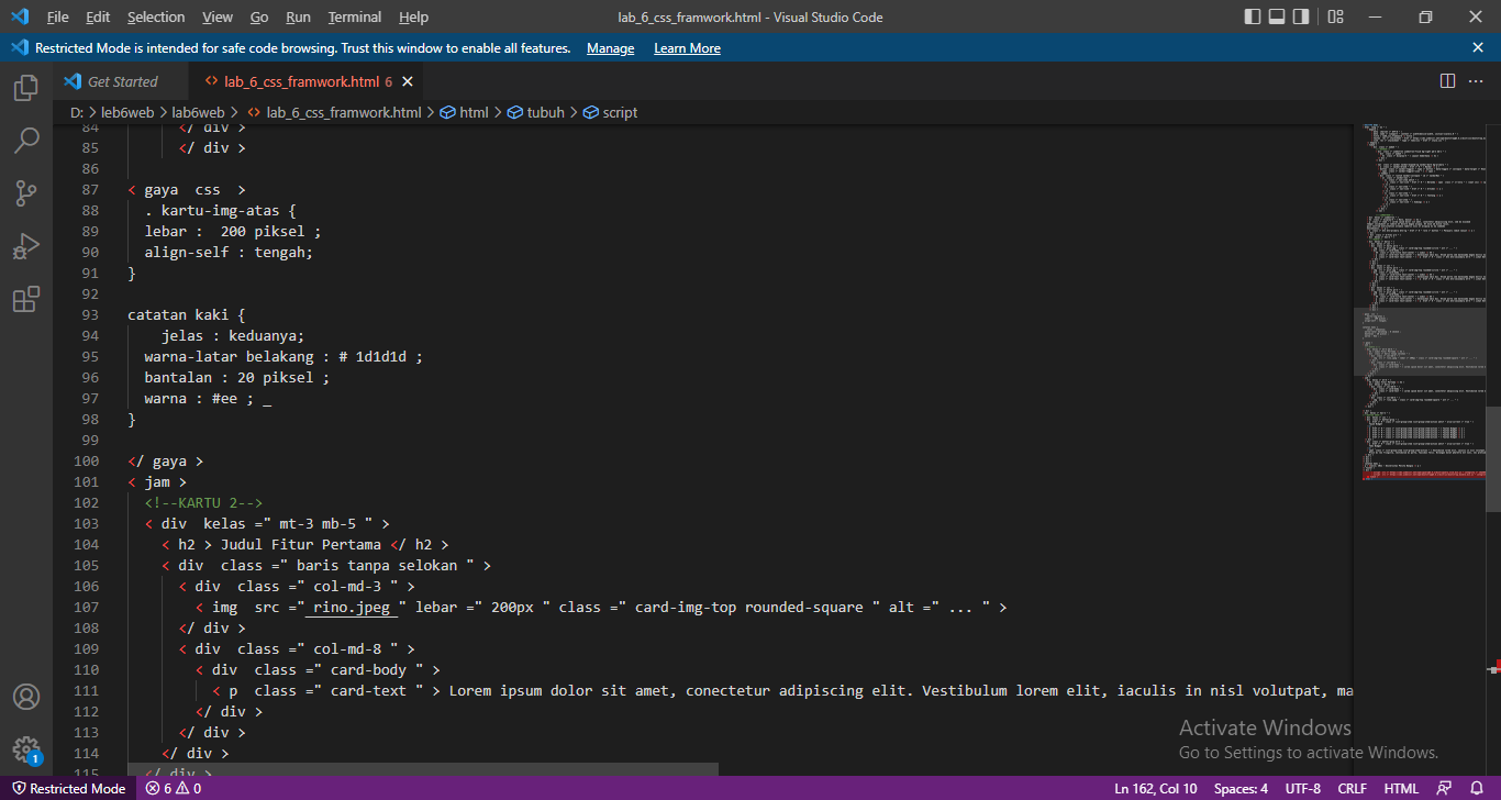 GitHub - ronyeltom/lab6web