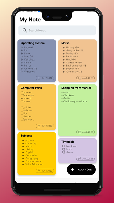 GitHub - NitinNKS/Notes-Maker: This is Note Maker android app. User can ...