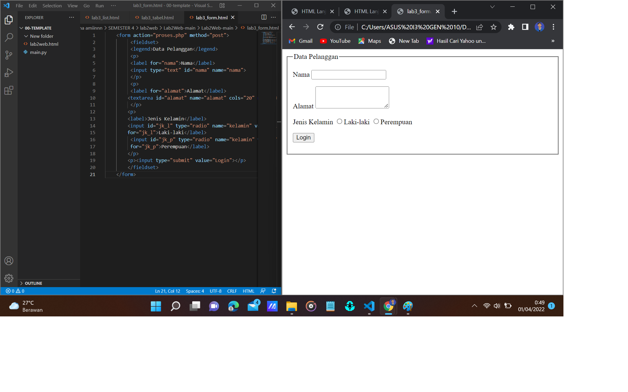 GitHub - payle1933/lab3web