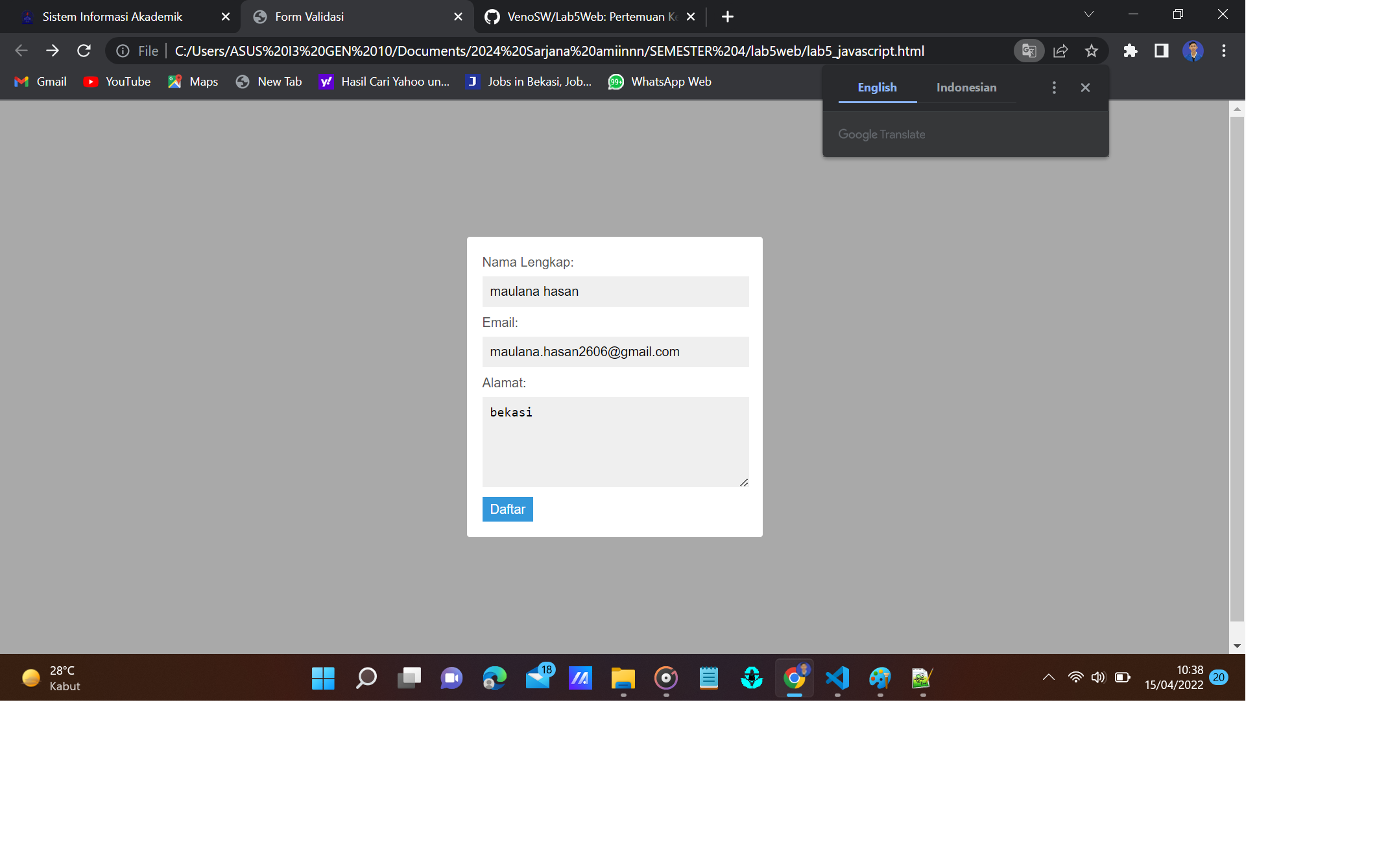 GitHub - payle1933/lab5web