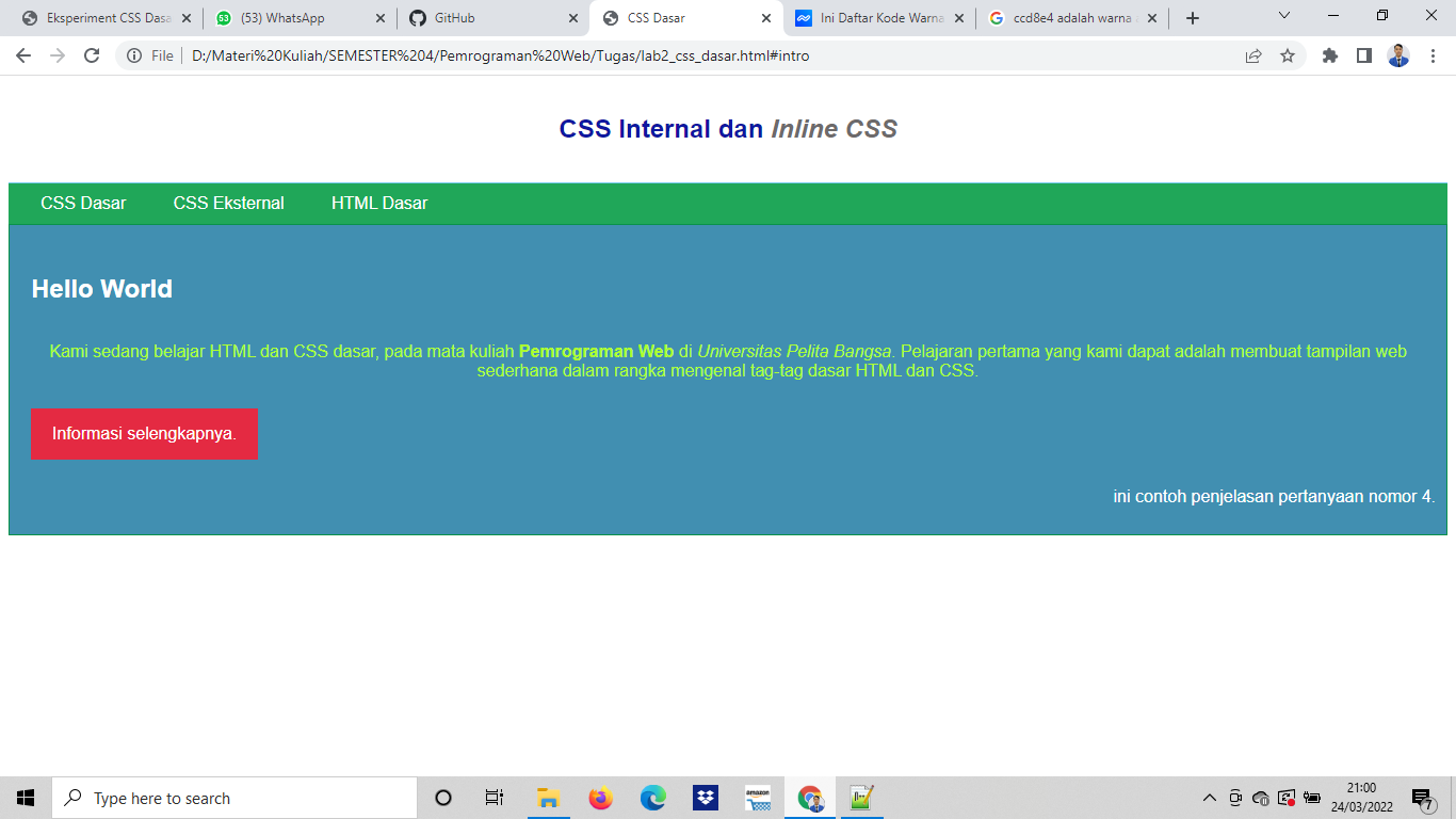 GitHub - DeniLuqmantoro/Lab2Web